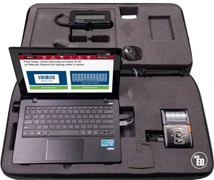 Voting Equipment Database – Robis AskED ePollbook – Verified Voting