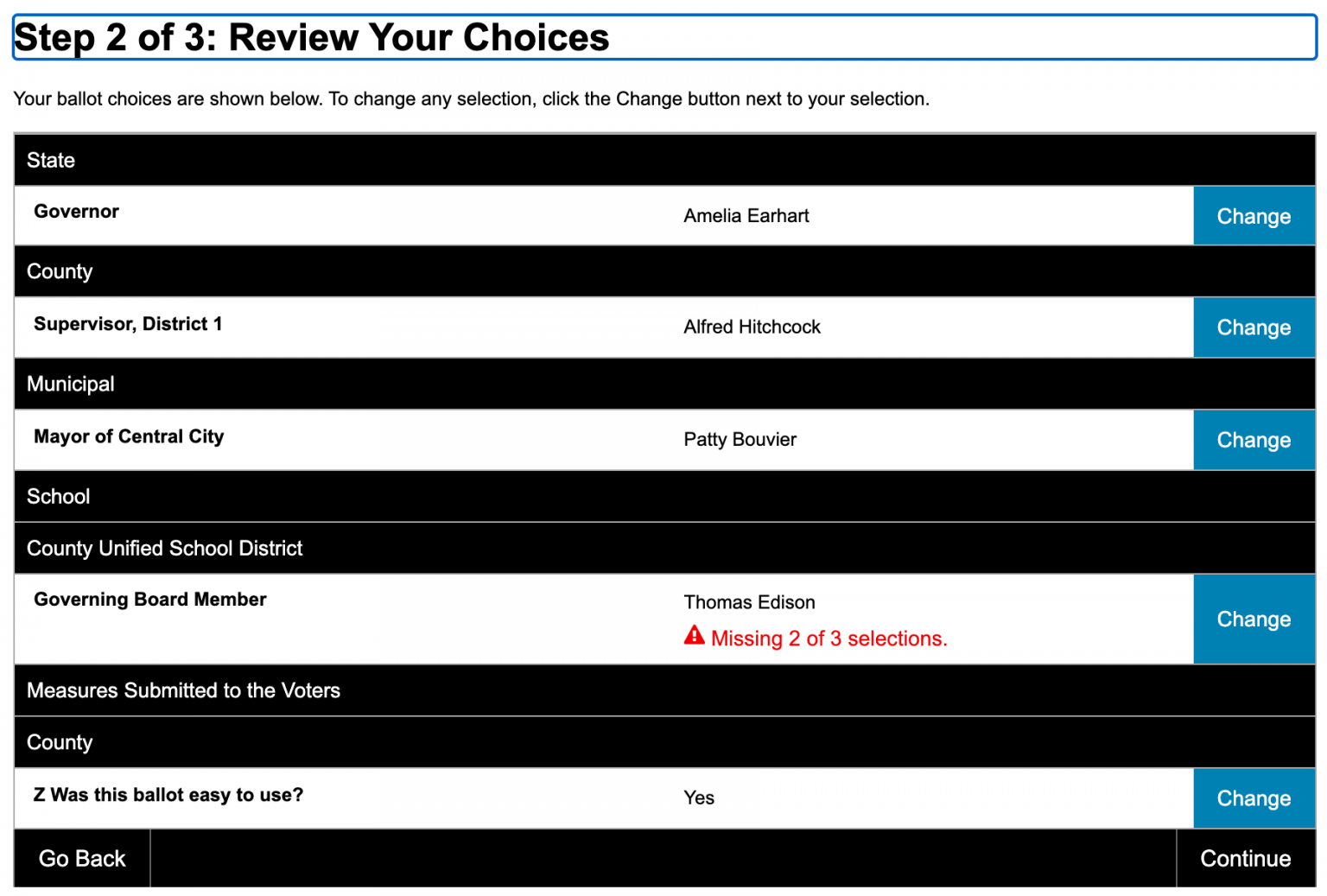 Voting Equipment Database – Democracy Live Secure Select – Verified Voting