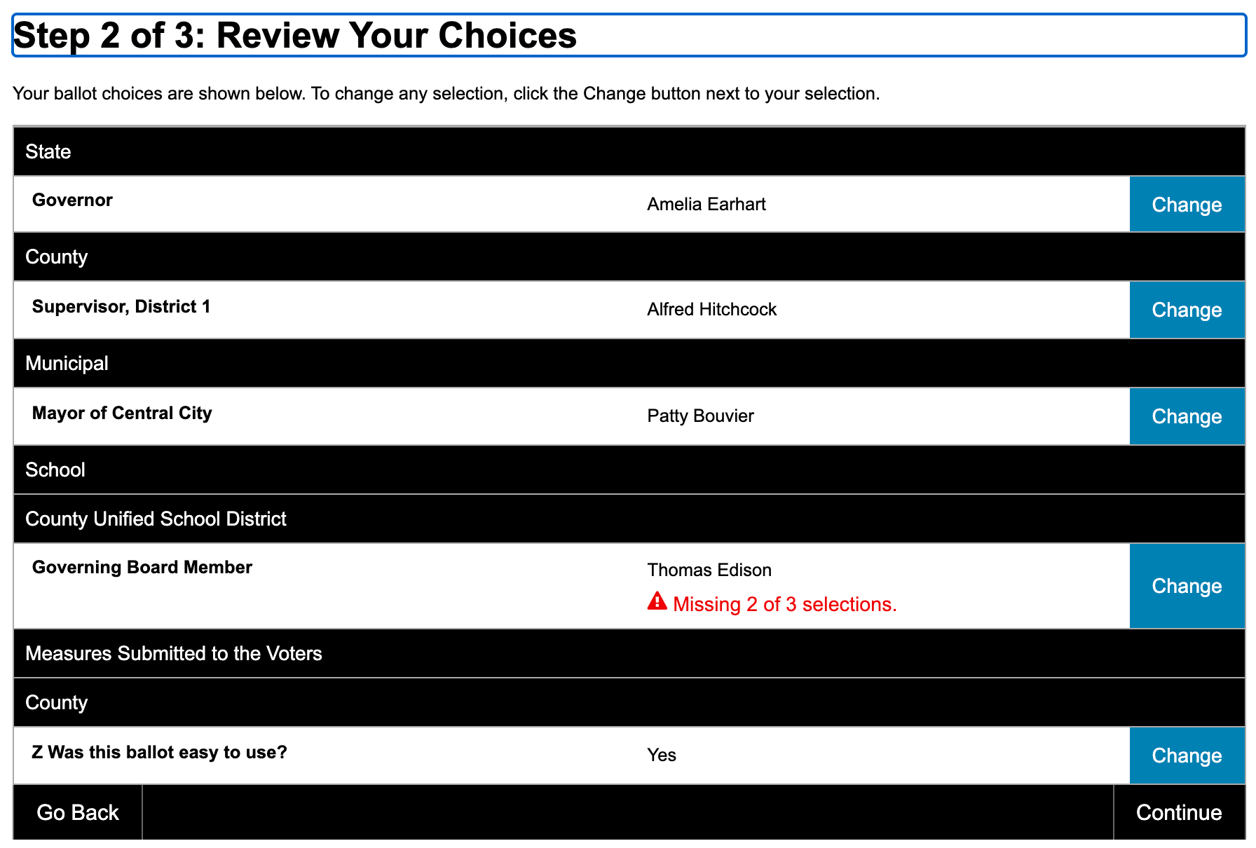 Voting Equipment Database – Democracy Live Secure Select – Verified Voting