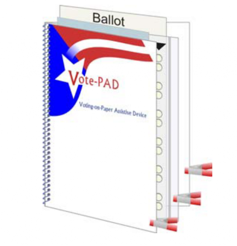 Voting Equipment Database – Vote-PAD Ballot Marking System – Verified ...