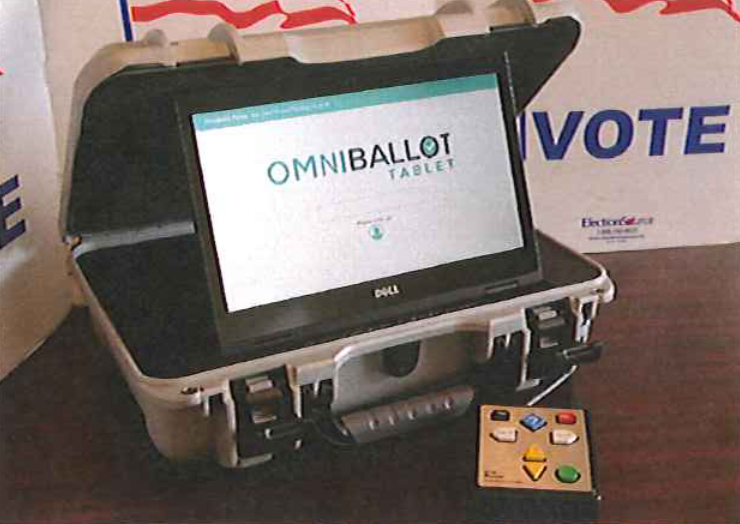 Voting Equipment Database – Democracy Live OmniBallot Tablet – Verified ...
